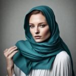 Large Cotton Square Scarves for Women and Men